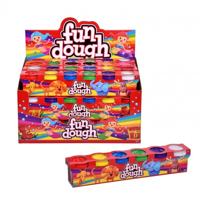Fun Dough 6 Colours - FUN DOUGH - - Kemneeds | Chemists Suppliers and ...
